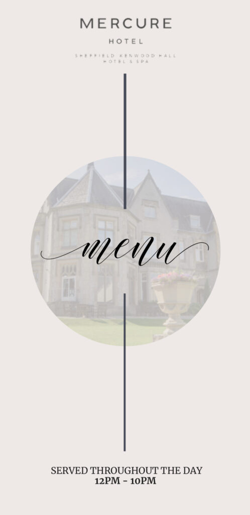 DINING | The Mercure Sheffield Kenwood Hall Hotel & Spa